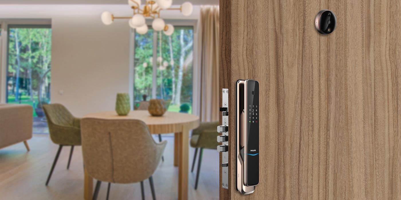 Welcome home, Philips door viewer - My Smart Home